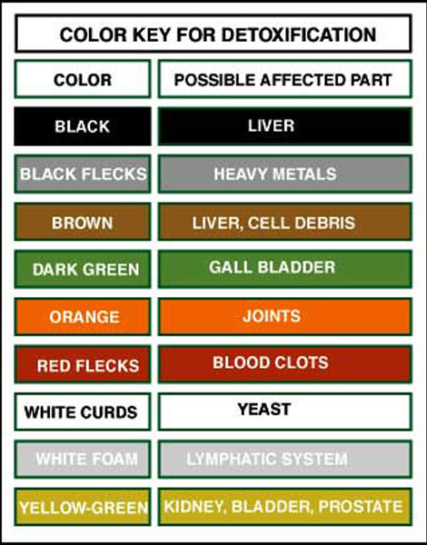 Ionic Detox Foot Bath Color Chart Ionic Spa – Barefoot Fish Ionic Detox Foot Bath Color Chart Ionic Spa – Barefoot Fish